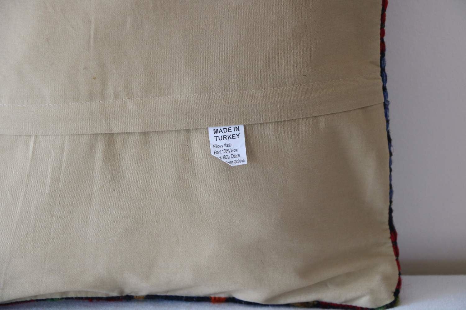 16'' Moroccan Style Throw Kilim Pillow ChicagoCozy Rugs Chicago