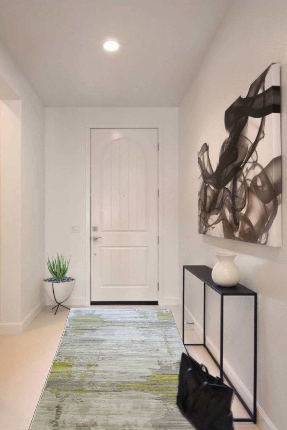 Abstract Art Green Rug - Shop Cozy Rugs for Chic Abstract Rugs