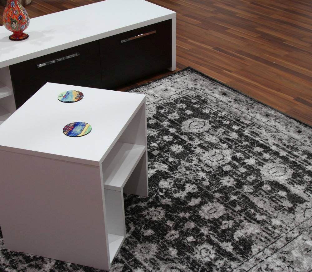 Distressed Vintage Gray Rug | Distressed Rugs - Faded Worn Rugs