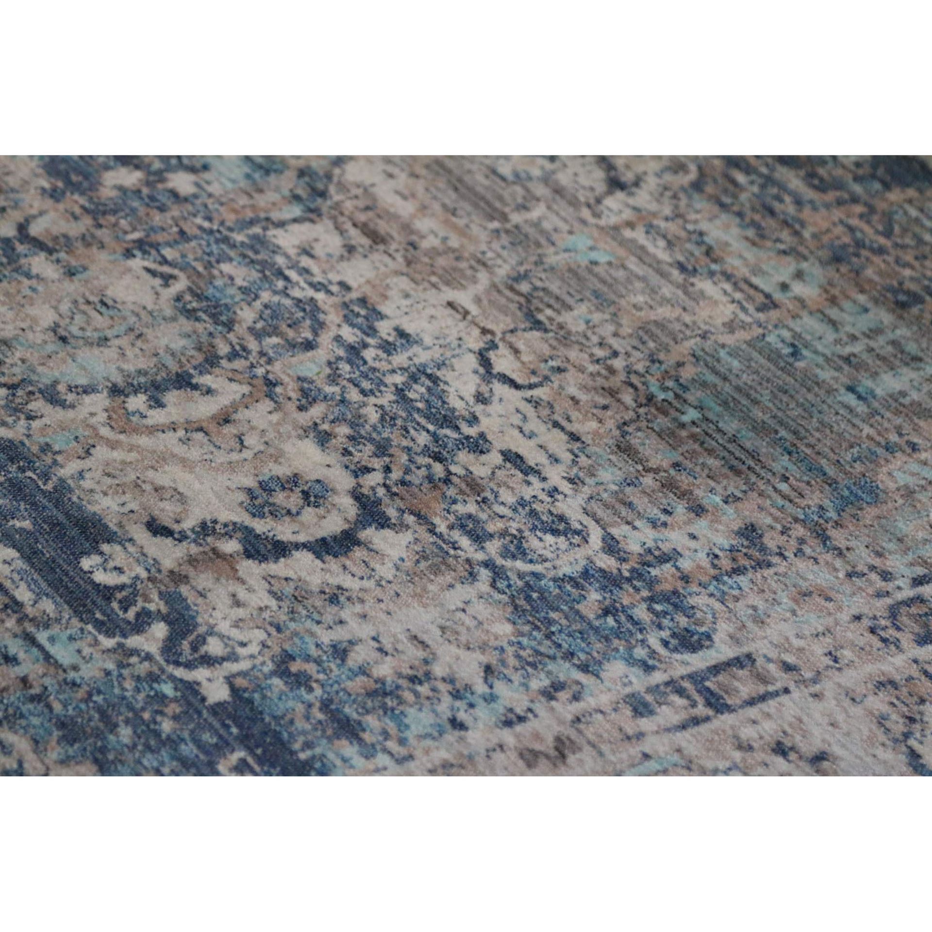 Picasso Soft Blue Distressed Rug - Vintage Persian Oriental rugs | by ...