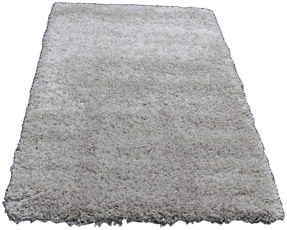 Shag Rug Solid Beige - Plush Fluffy Soft Shaggy - Non Shedding Rugs