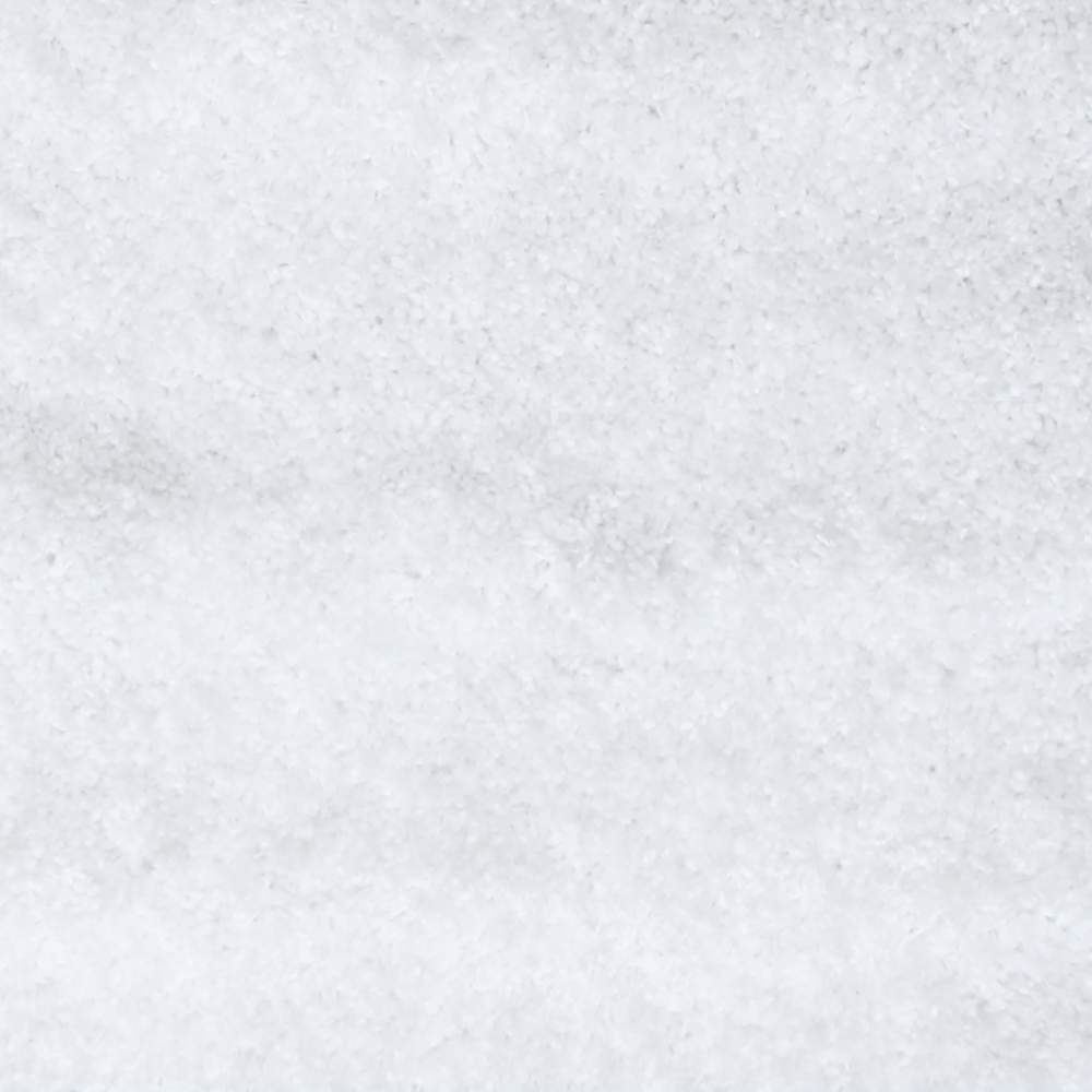 Solid White Shag Rug - Snow White Plush Fluffy Shaggy