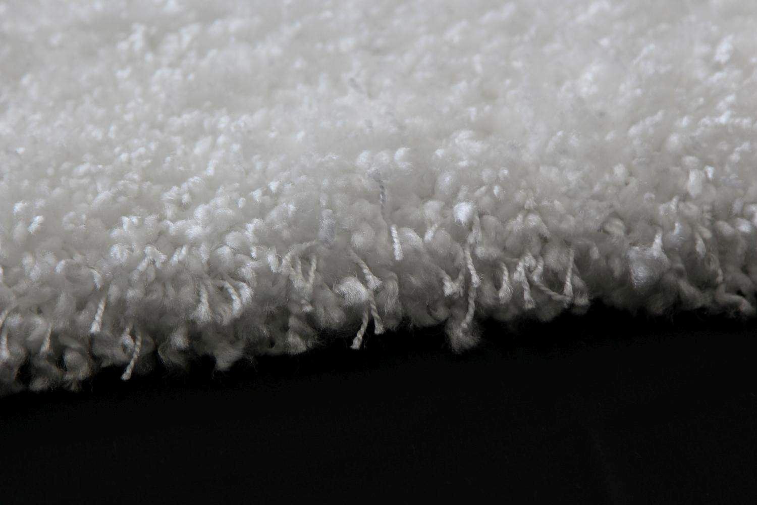 Solid White Shag Rug - Snow White Plush Fluffy Shaggy