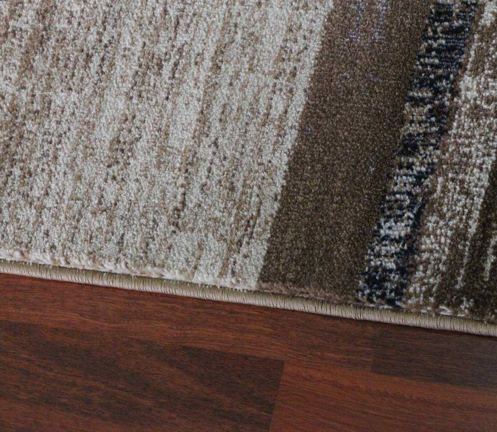 Versatile Neutral Brown Rug